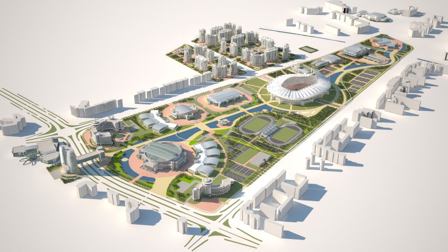 Ashgabat Olympic Complex - BDA Global Trade